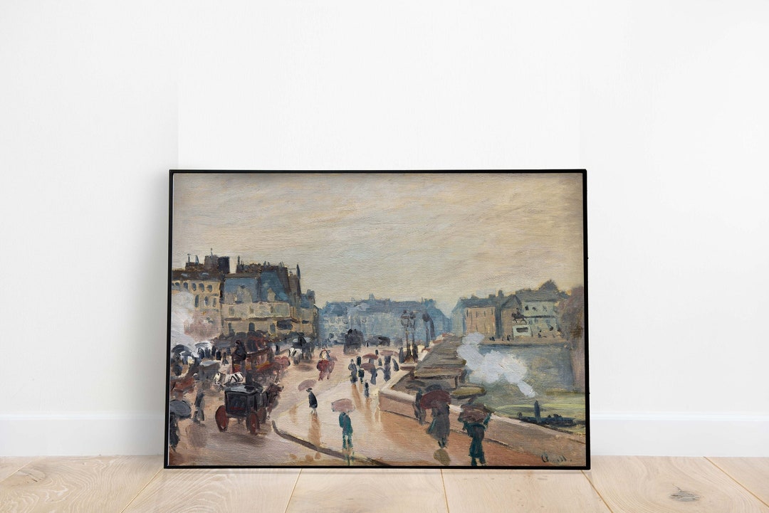 Claude Monet's 'the Pont Neuf', Vintage Printable Fine Art, Famous ...