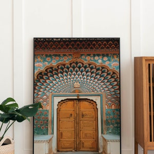 Jaipur Indian Palace Art Set, Rajput Royal Prints, Living Room Decor ...