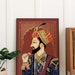 Indian Royal Raja Rani Art Set of 2 Vintage Prints Living - Etsy