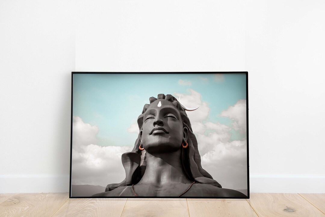 Krishna Photo, Isha Yoga Centre Wall Art, Hindu Home Decor, Sadhguru ...