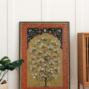 Vintage Indian Palace Art Set, Rajput Royal Prints, Living Room Decor ...