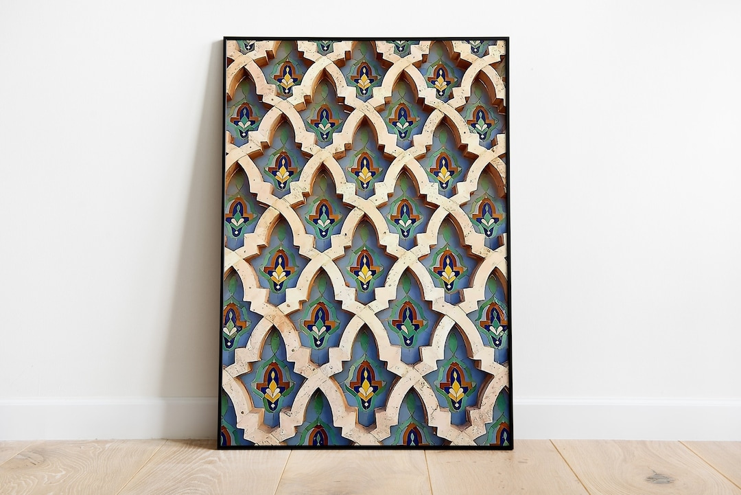 Indian Art, Mughal Prints, Living Room Decor, Printable, Indian Vintage ...