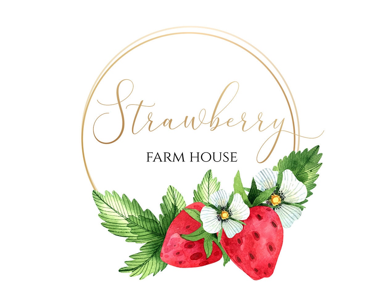 Strawberry Logo Inspiration