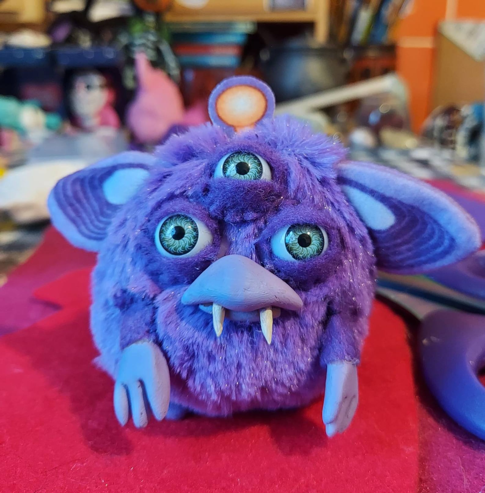 All Seeing Cursed Furby Plush - Etsy UK