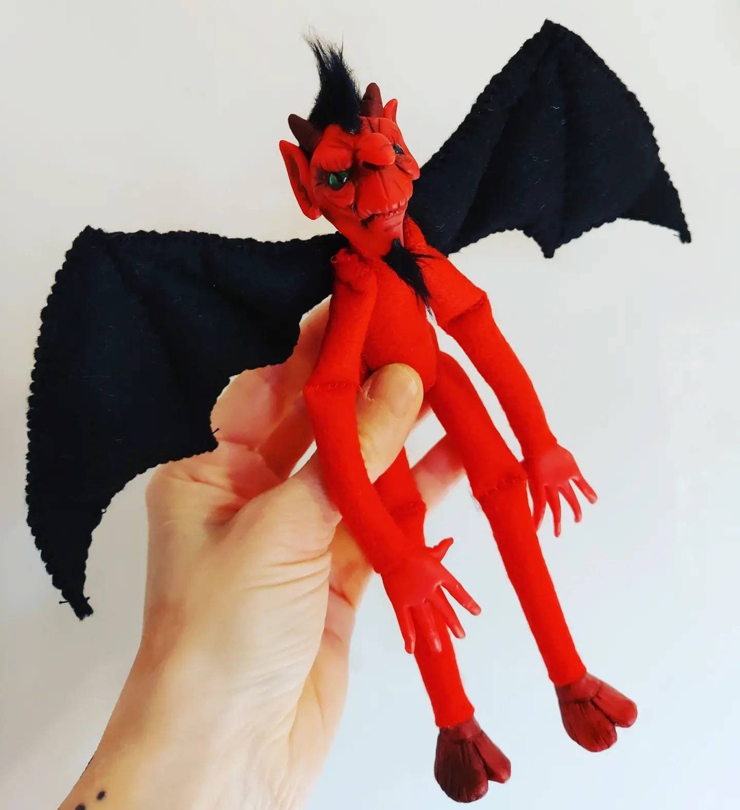 Little Posable Demon - Etsy