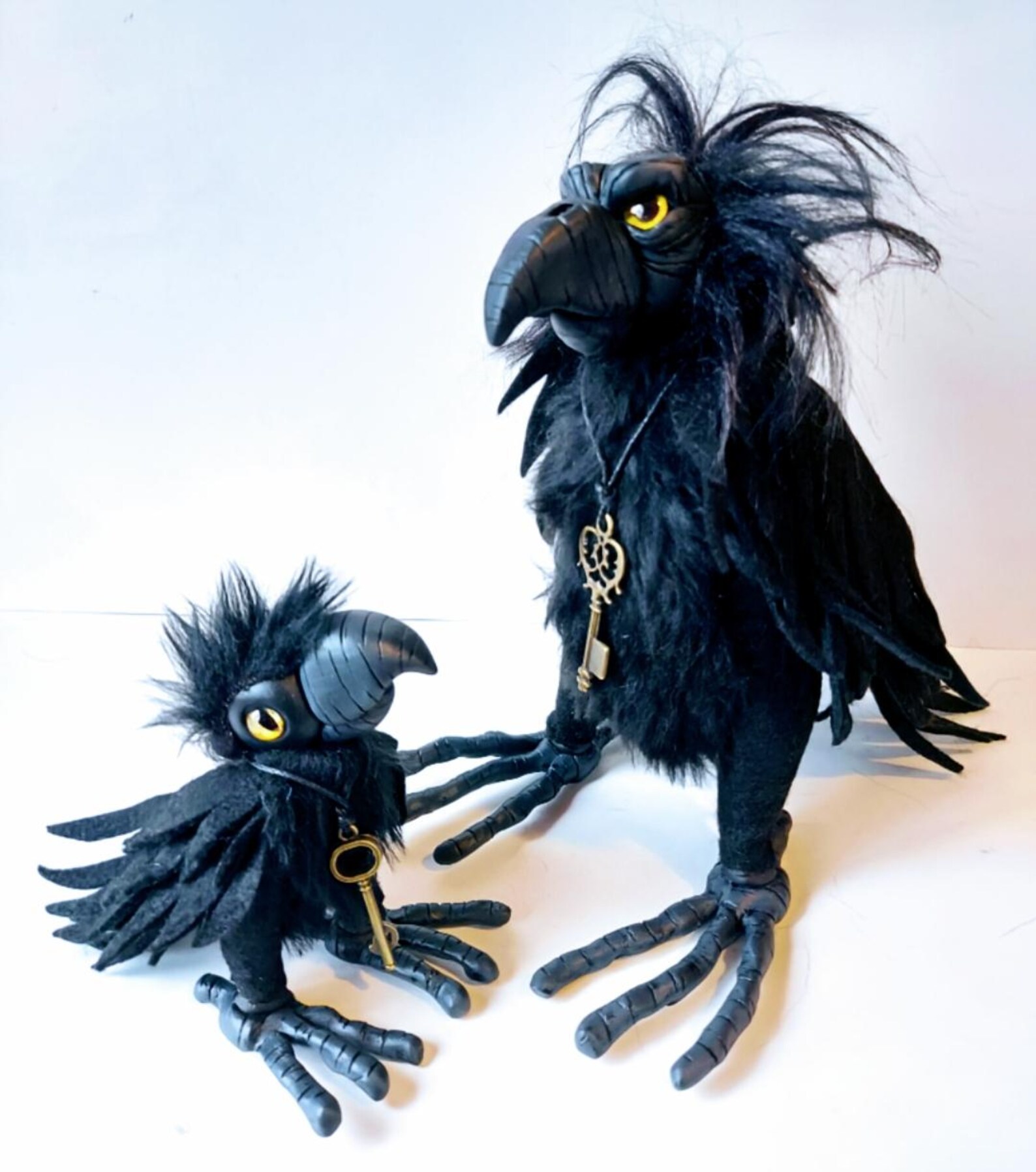 Crow Art Dolls, the Keepers of Secrets - Etsy