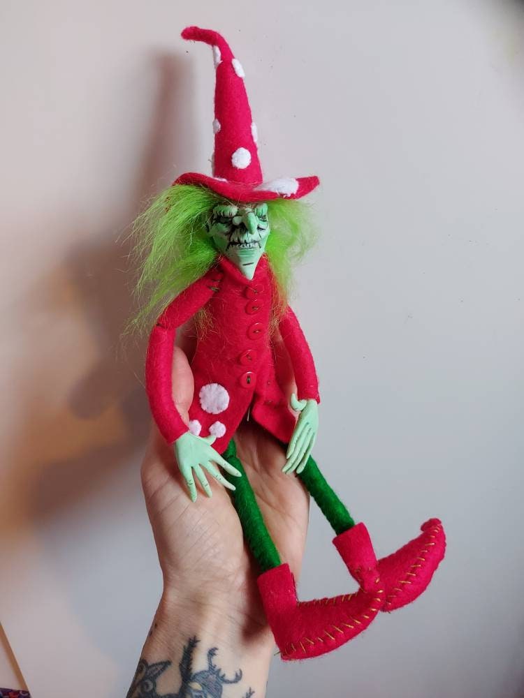 Little Toadstool Witch - Etsy