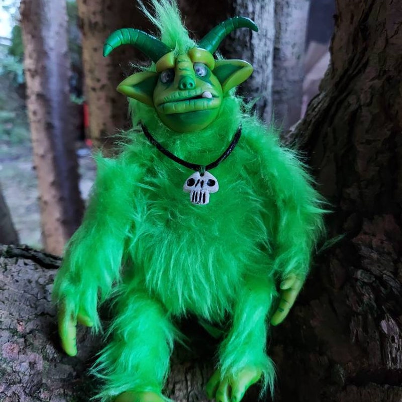 Creepy Troll Doll - Etsy