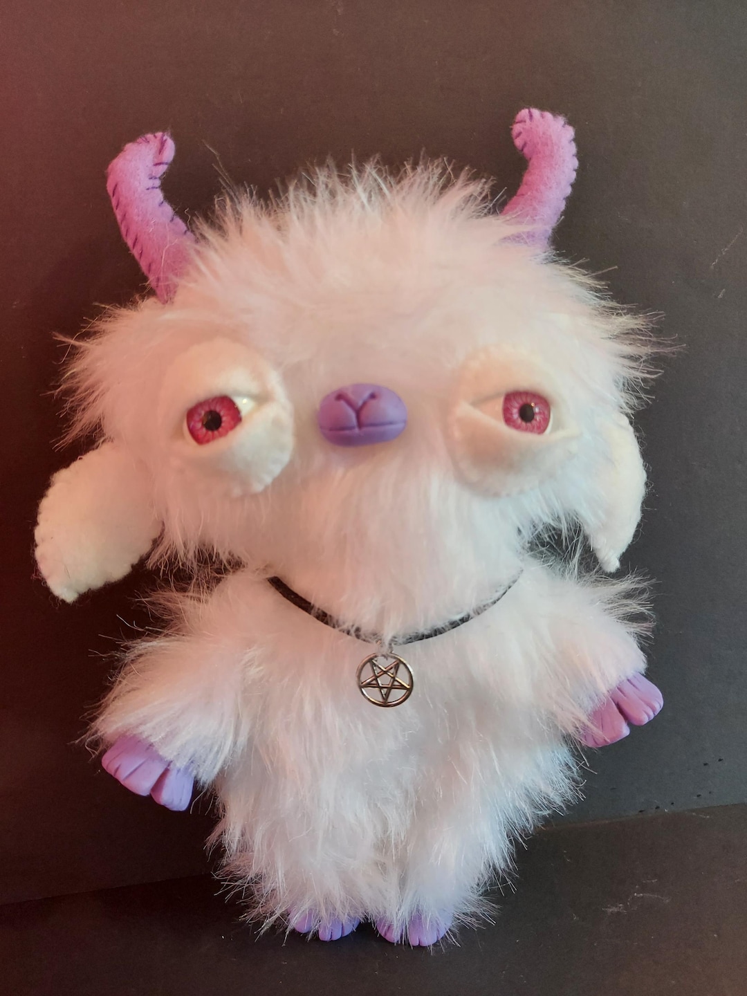 Baby Baphomet Goat Plushie - Etsy