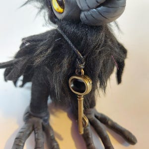 Baby Crow Art Doll - Etsy