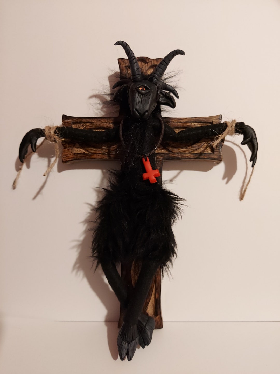 Baphomet Goat Doll - Etsy