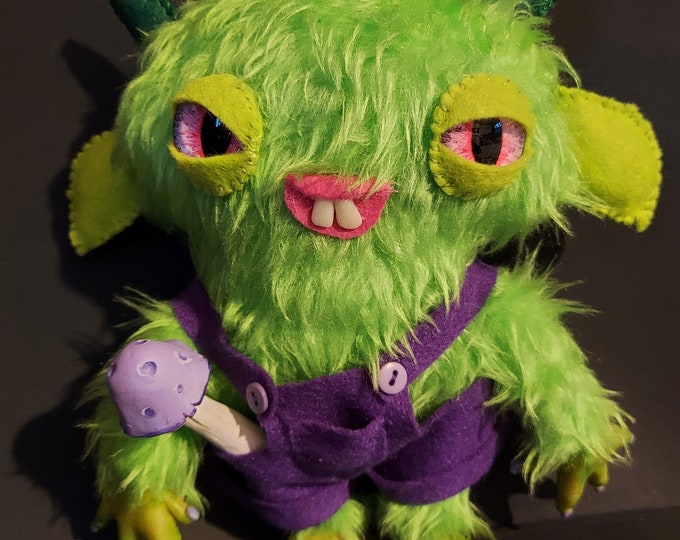 Rumply Plush, Stuffed Animal, Weird Plushie, Stuffie, Teeth Plushie ...
