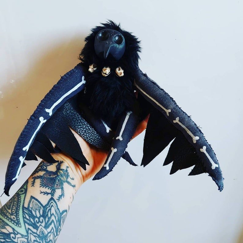 Voodoo Crow Doll | Etsy