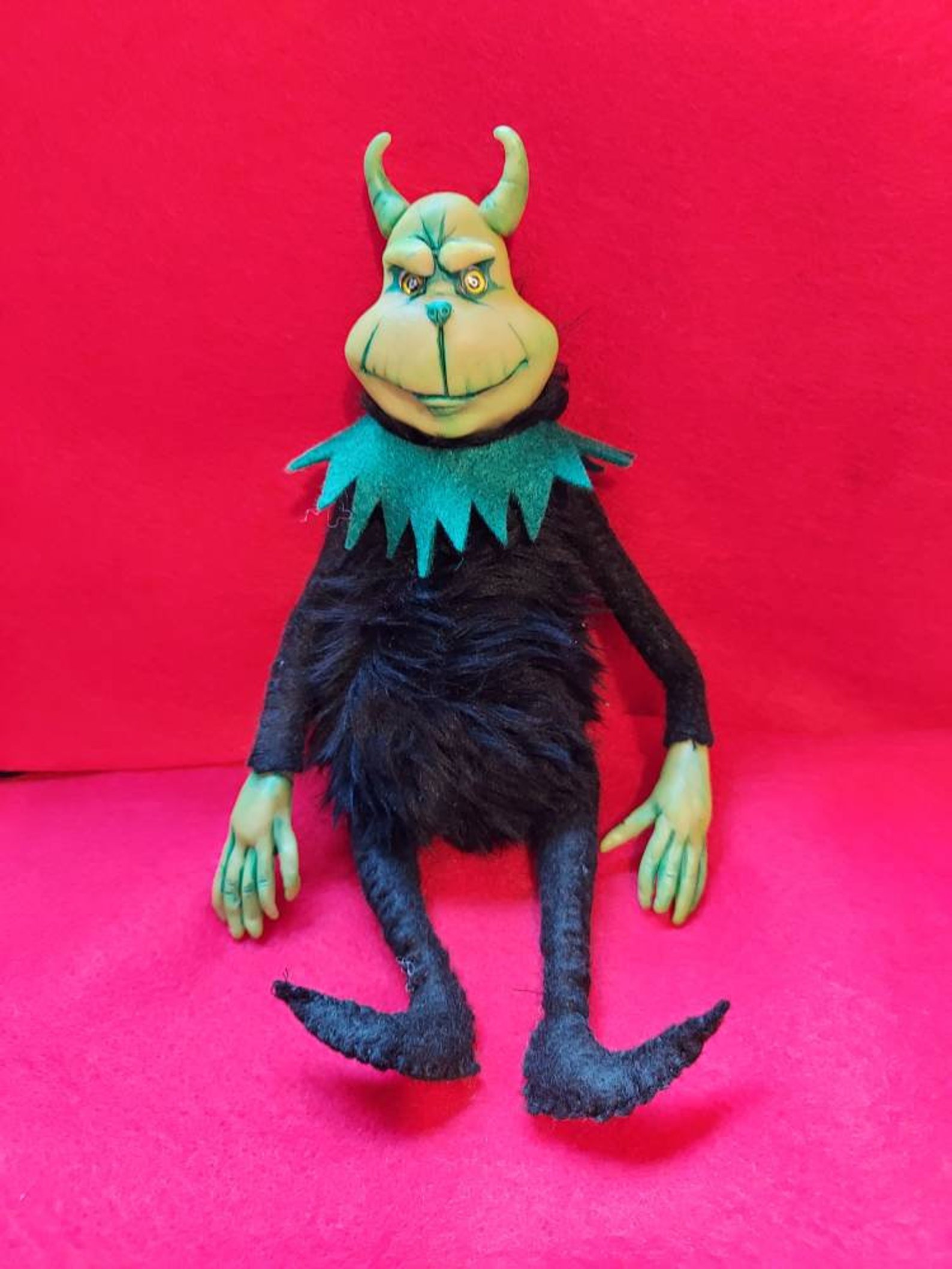 Demon Grinch | Etsy