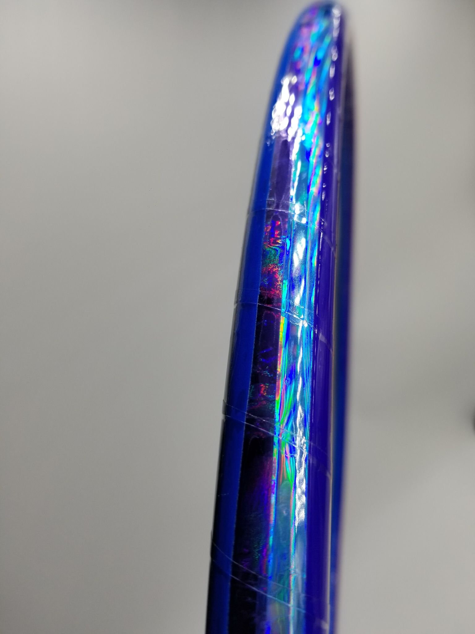 Totally Tubular Blue Reflective Color Morph Taped Hoop - Etsy
