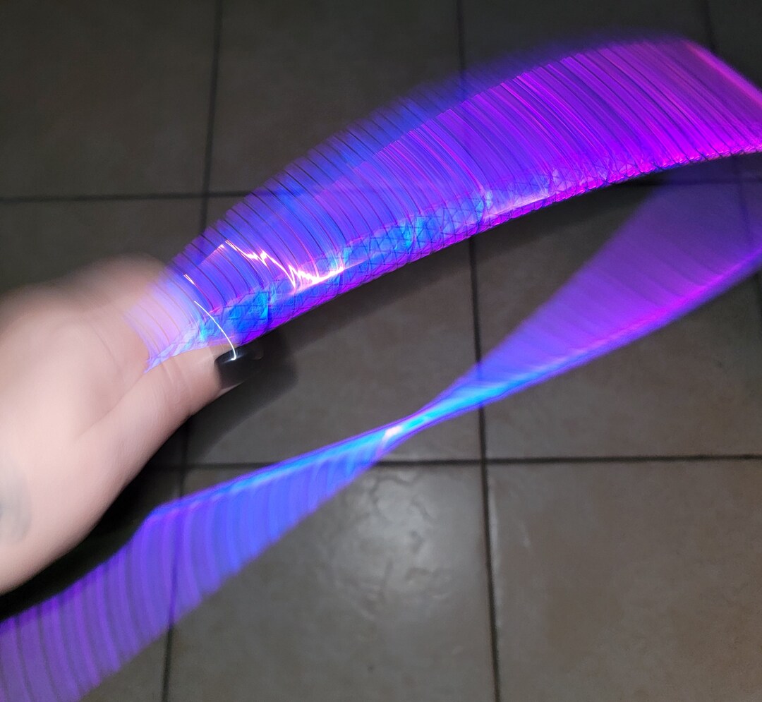 Portal Spillage Reflective Color Morph Taped Hoop - Etsy