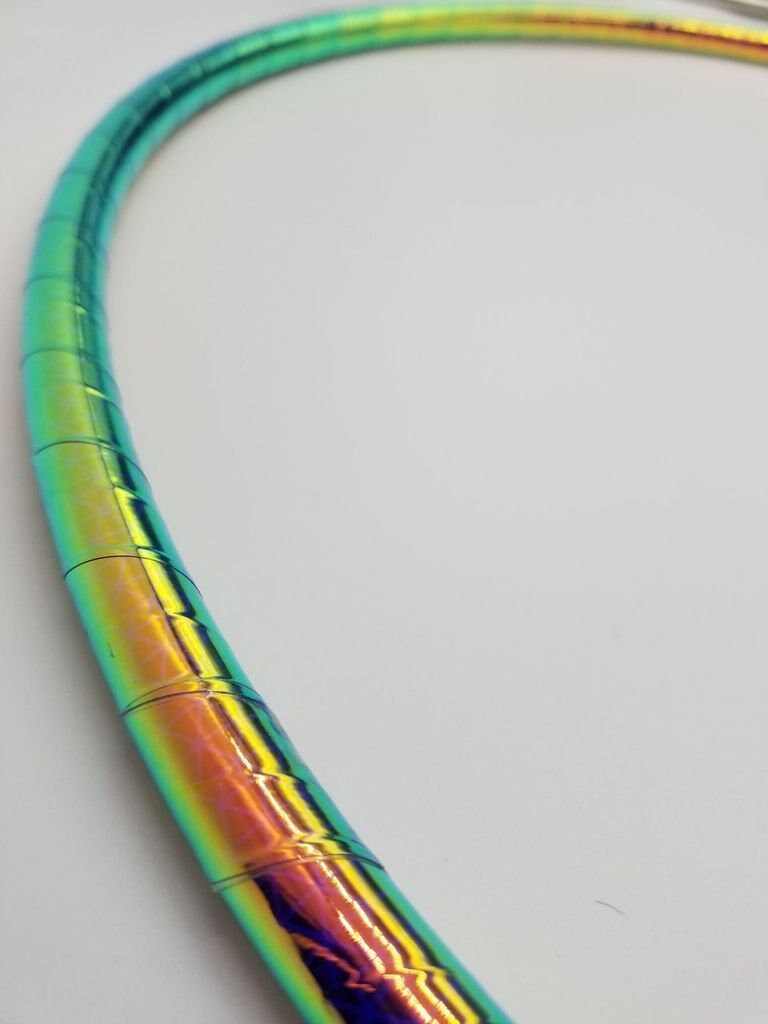 Portal Spillage Reflective Color Morph Taped Hoop - Etsy