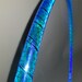 Totally Tubular Blue Reflective Color Morph Taped Hoop - Etsy