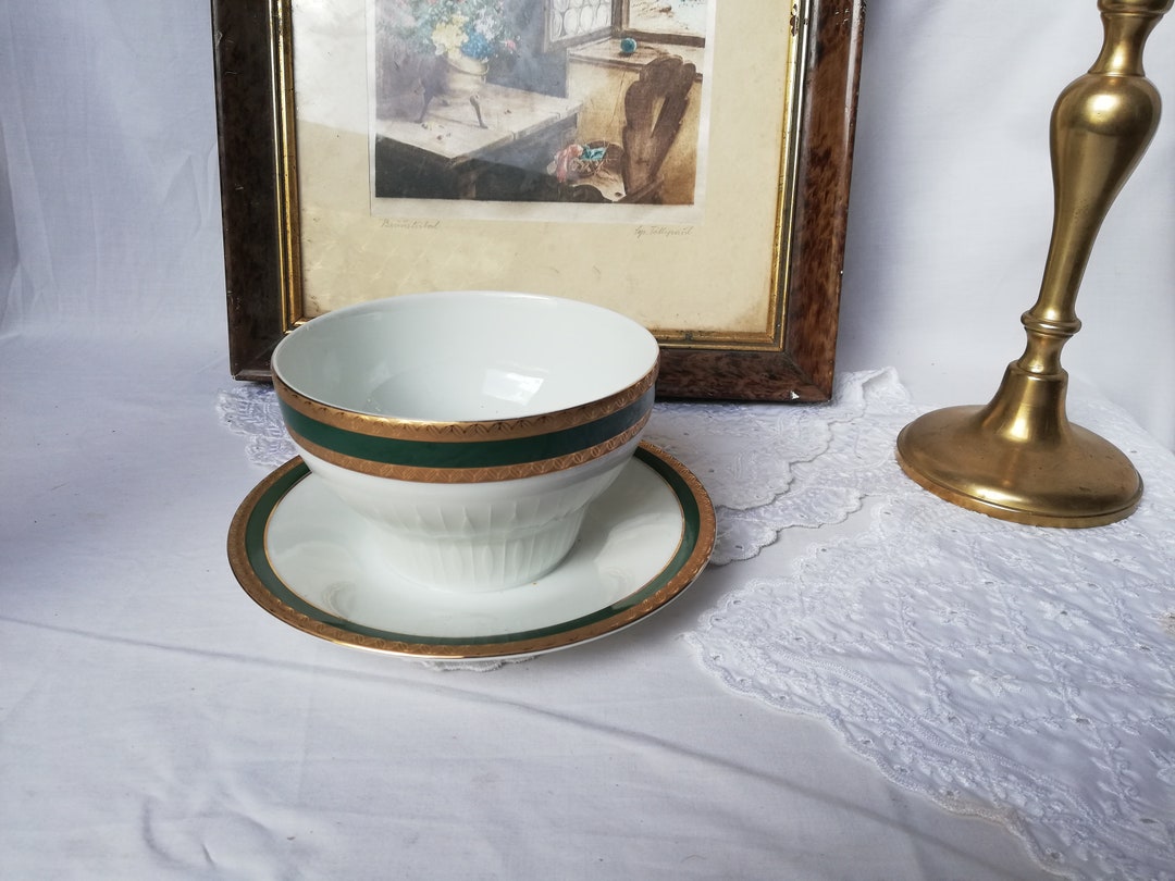 Decorative Porcelain Soup Plate, Germany, Vintage - Etsy