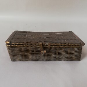 Handmade Brass Box for Storing Jewelry, Coins and More - Vintage Gift ...