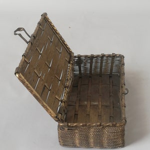 Handmade Brass Box for Storing Jewelry, Coins and More - Vintage Gift ...