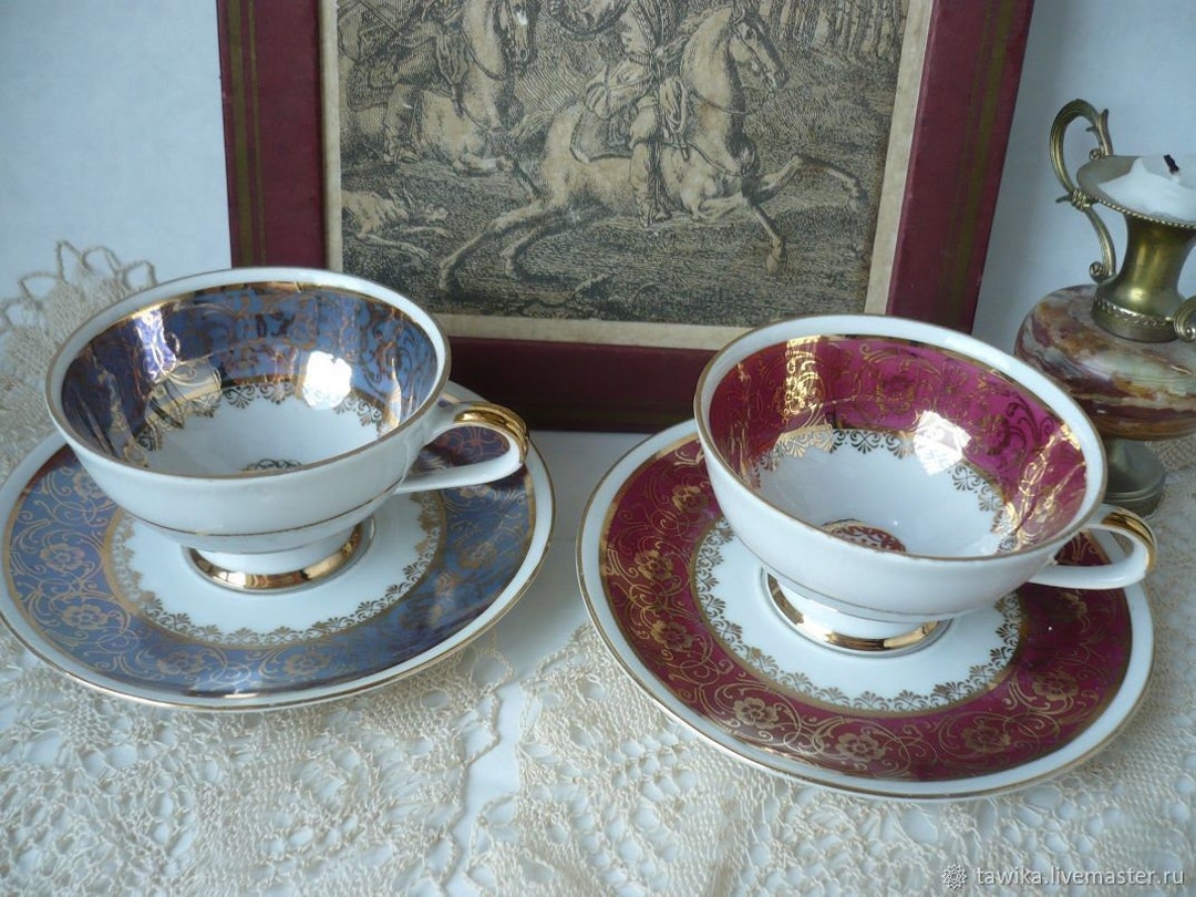 Tea Service Set Porcelain, Vintage - Etsy