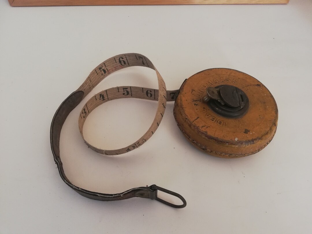 Antique Tape Measure in Leather Case. Vintage From Austria. - Etsy
