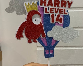 Fall Guys Cake Topper - Etsy UK