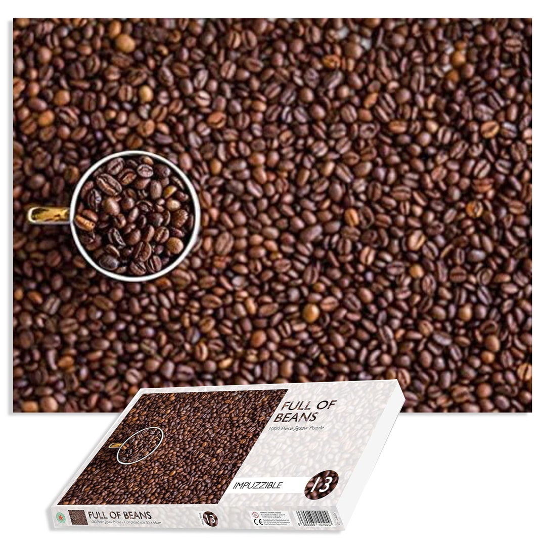 Hard Jigsaw Puzzles for Adults Impossible Impuzzibles Full of Beans ...