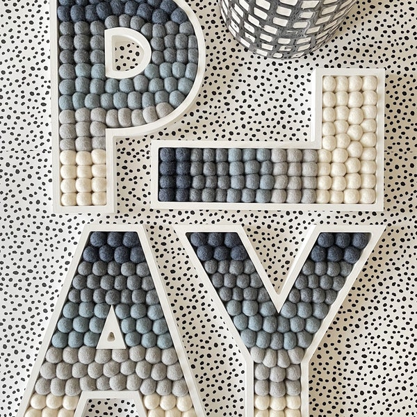 Play Wall Letters - Etsy