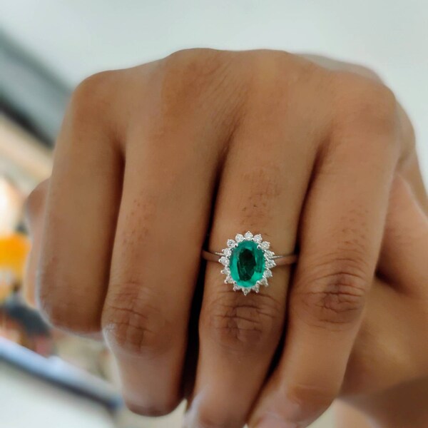 Genuine Diamond Ring - Etsy