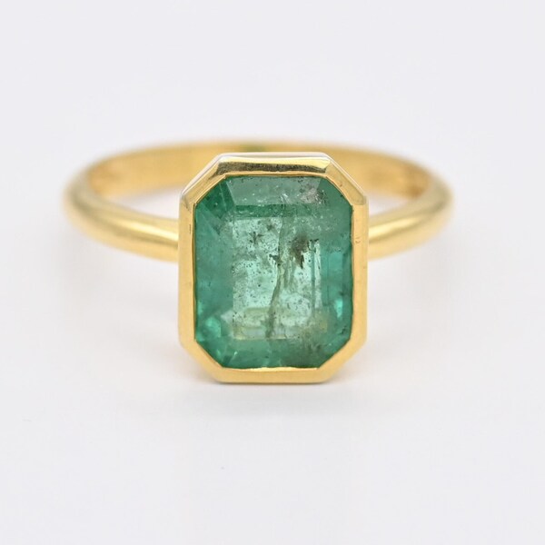 Rectangle Emerald - Etsy