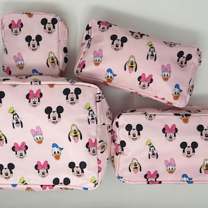 Disney Mickey and Friends Pouches, Minnie, Princesses, 4 Sizes, Pouches ...