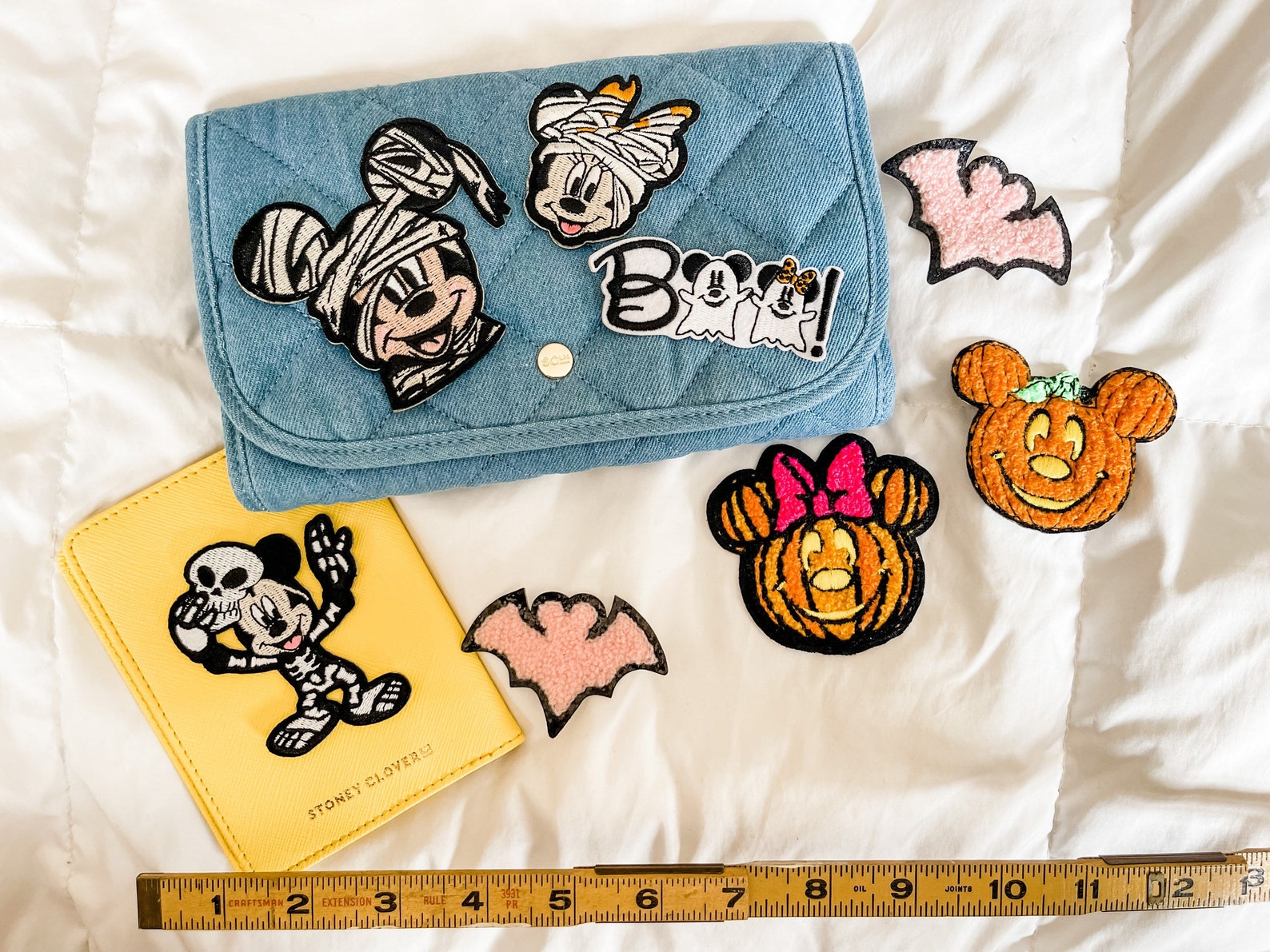 Halloween Disney Patches Stoney Clover Lane Dupe 3m Stick on Patch SCL ...