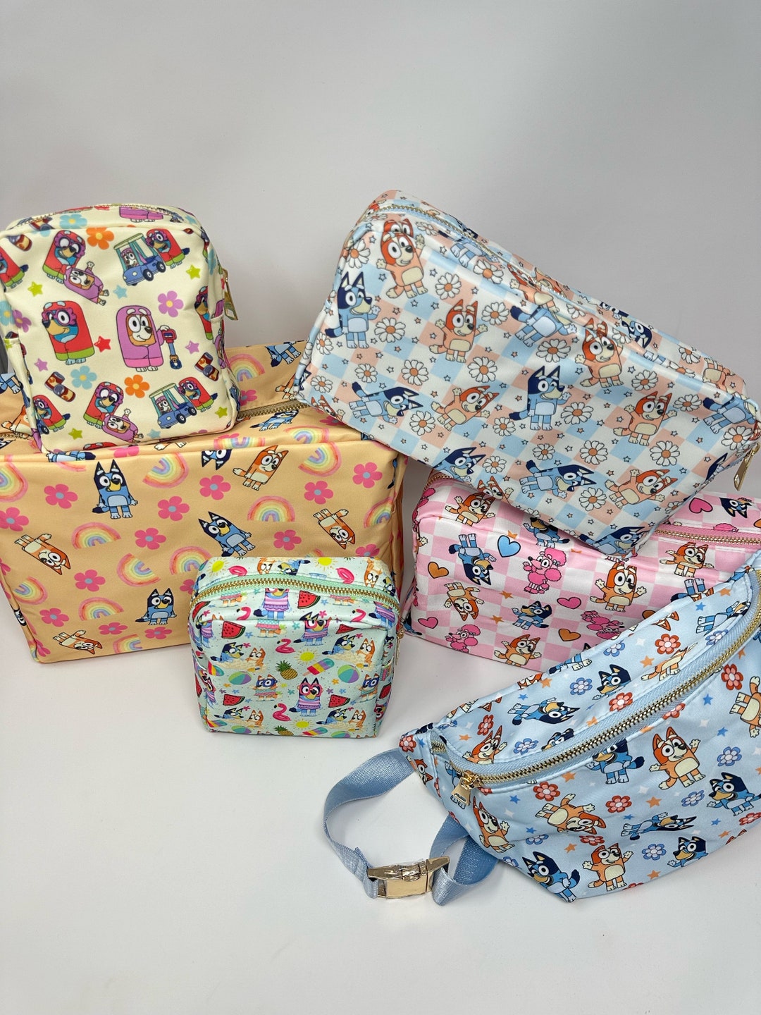Bluey Backpack, Pouches, and Fanny Packs All Your Bluey and Bingo ...