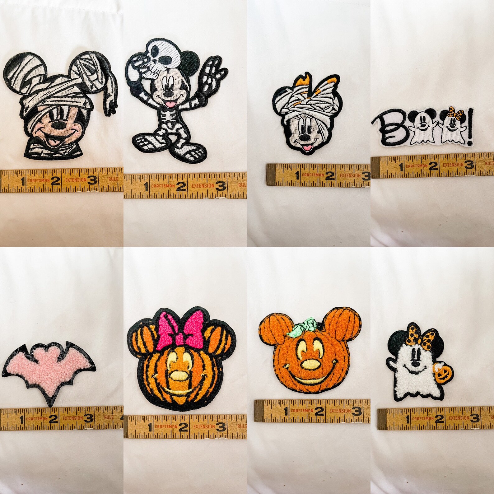 Halloween Disney Patches Stoney Clover Lane Dupe 3m Stick on Patch SCL ...