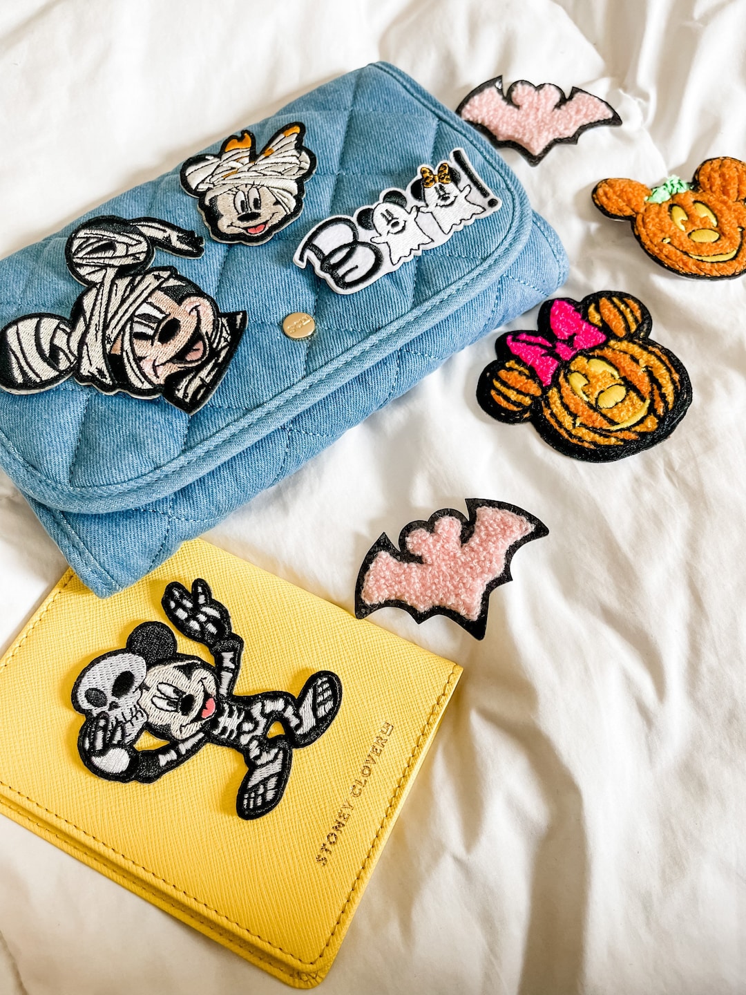 Halloween Disney Patches - Stoney Clover Lane Dupe - 3m Stick on Patch ...