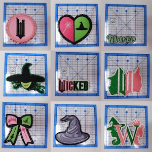 Wicked Patches: Iron-on & Stick-on - Wizard of Oz - Etsy