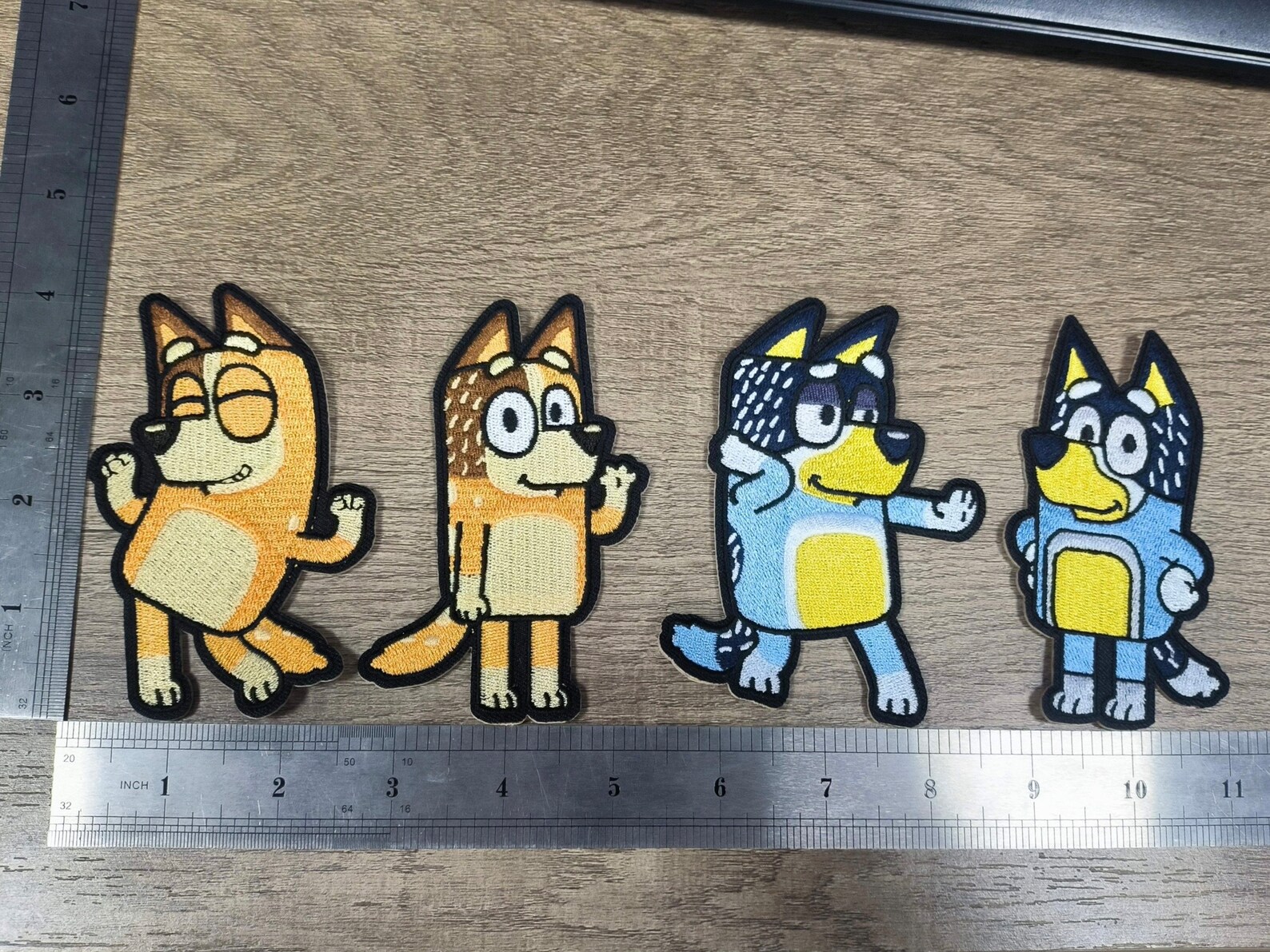 Bluey Inspired Iron on and Stick on Patches. Inspired to Look Similar ...