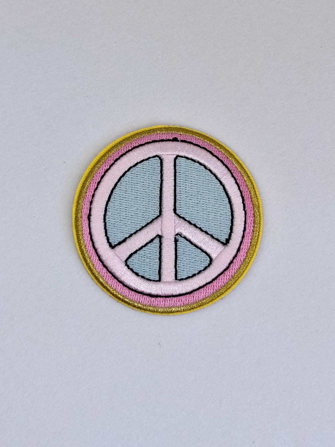 Peace Sign Patches Stick on - Iron on - Sew on - Sticker Patches - Etsy