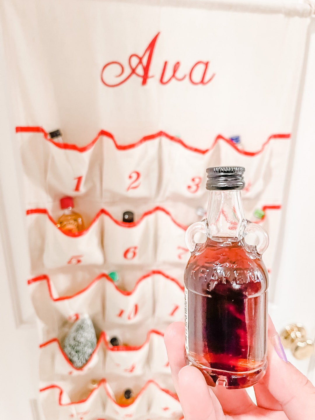 Personalized Alcohol Advent Calendar: Adult Christmas Countdown - Etsy