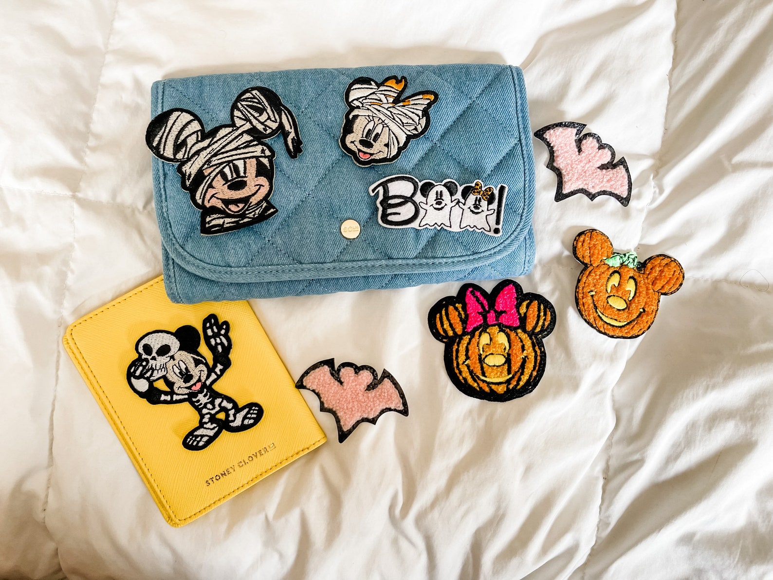 Halloween Disney Patches Stoney Clover Lane Dupe 3m Stick on Patch SCL ...