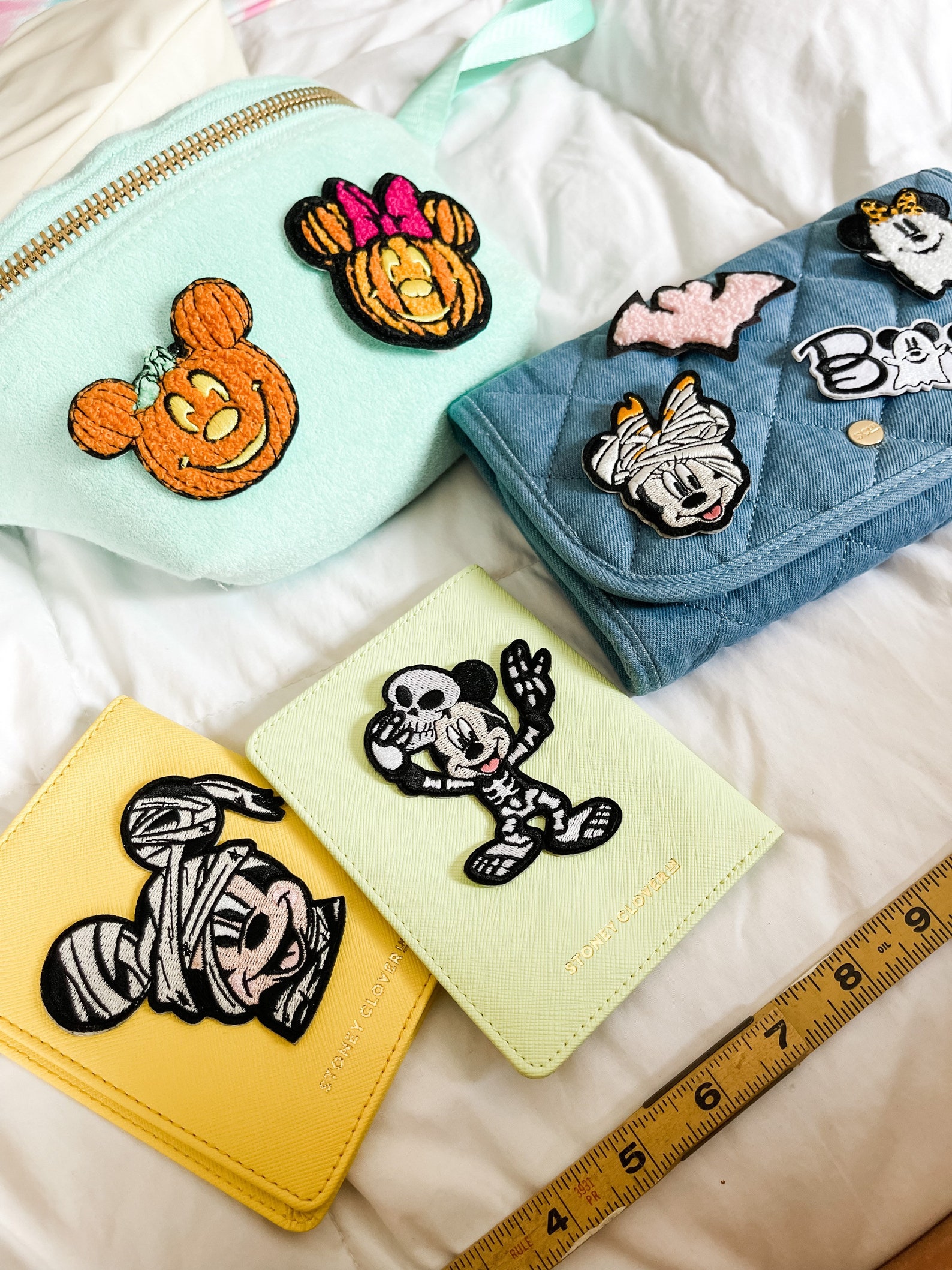 Halloween Disney Patches - Stoney Clover Lane Dupe - 3m Stick on Patch ...