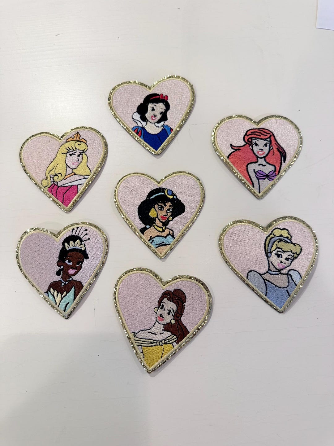 Disney Princess Patches Iron on and Stick on Patch - Etsy