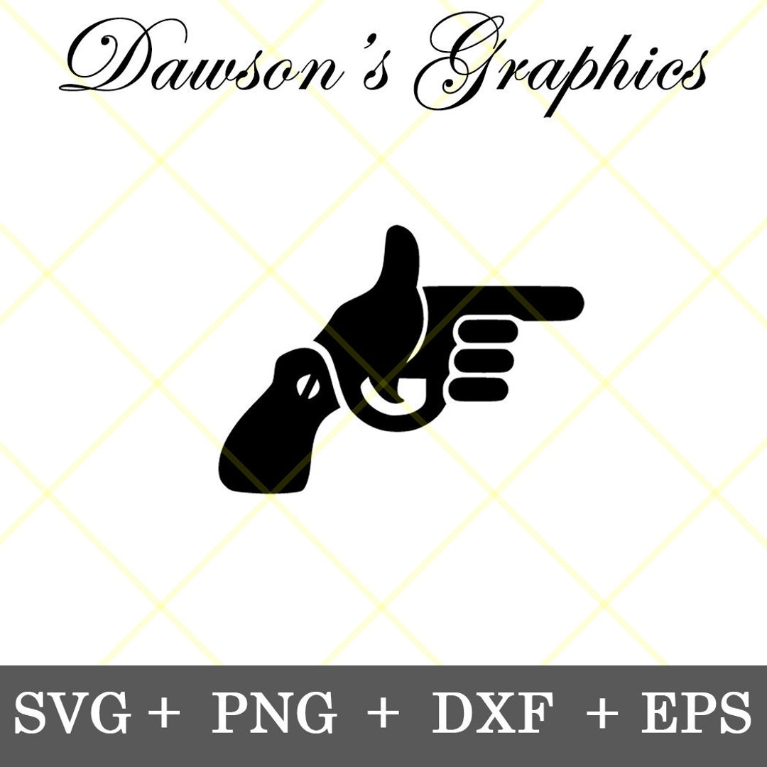 Instant Download!!! Finger Gun Svg Funny Svg Humor Svg Digital Download ...