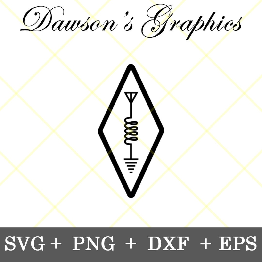 Instant Download!!! Ham Radio Coil Design No Call Sign or ARRL Svg ...