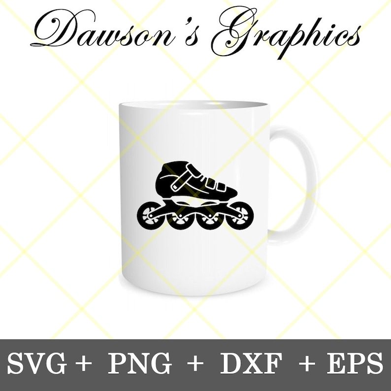 Instant Download!!! Inline Speed Skate Svg, Roller Skating Svg ...