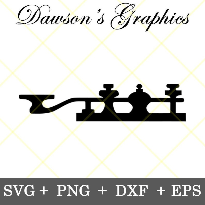 Instant Download CW Morse Code Key Svg Ham Radio Amateur - Etsy Finland