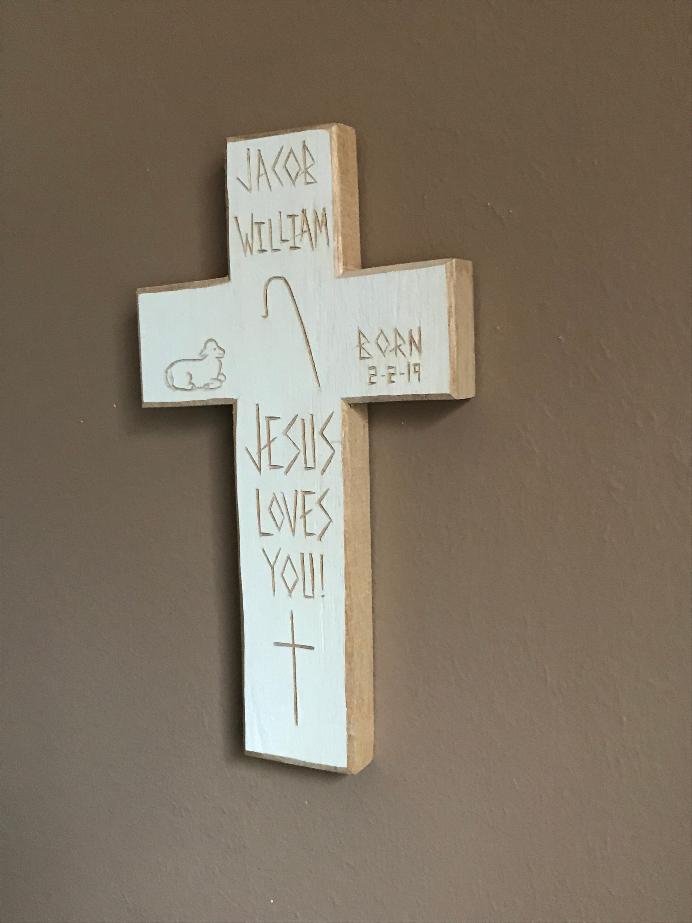 Personalized Cross for Boy Religious Baby Boy Gift - Etsy UK