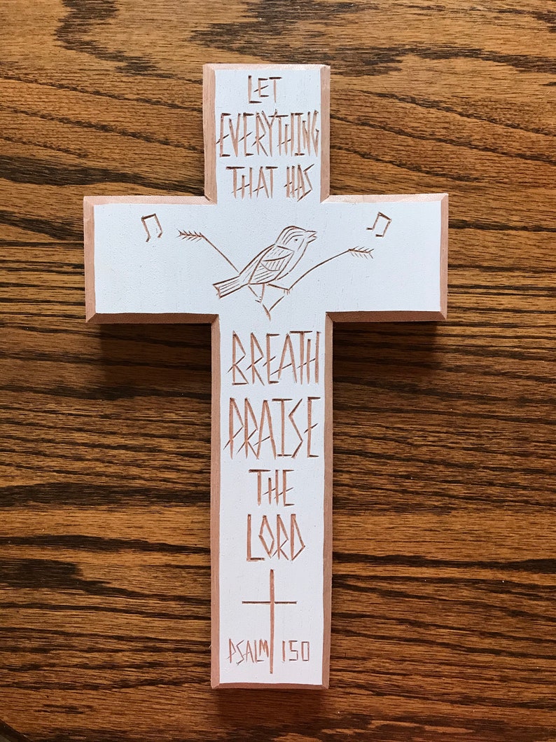 Cross With Bible Verse Cross With Scripture - Etsy